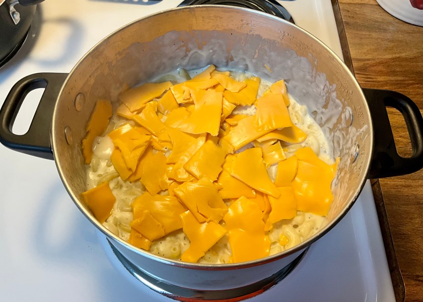 Stovetop Creamy Milk Macaroni Cheese